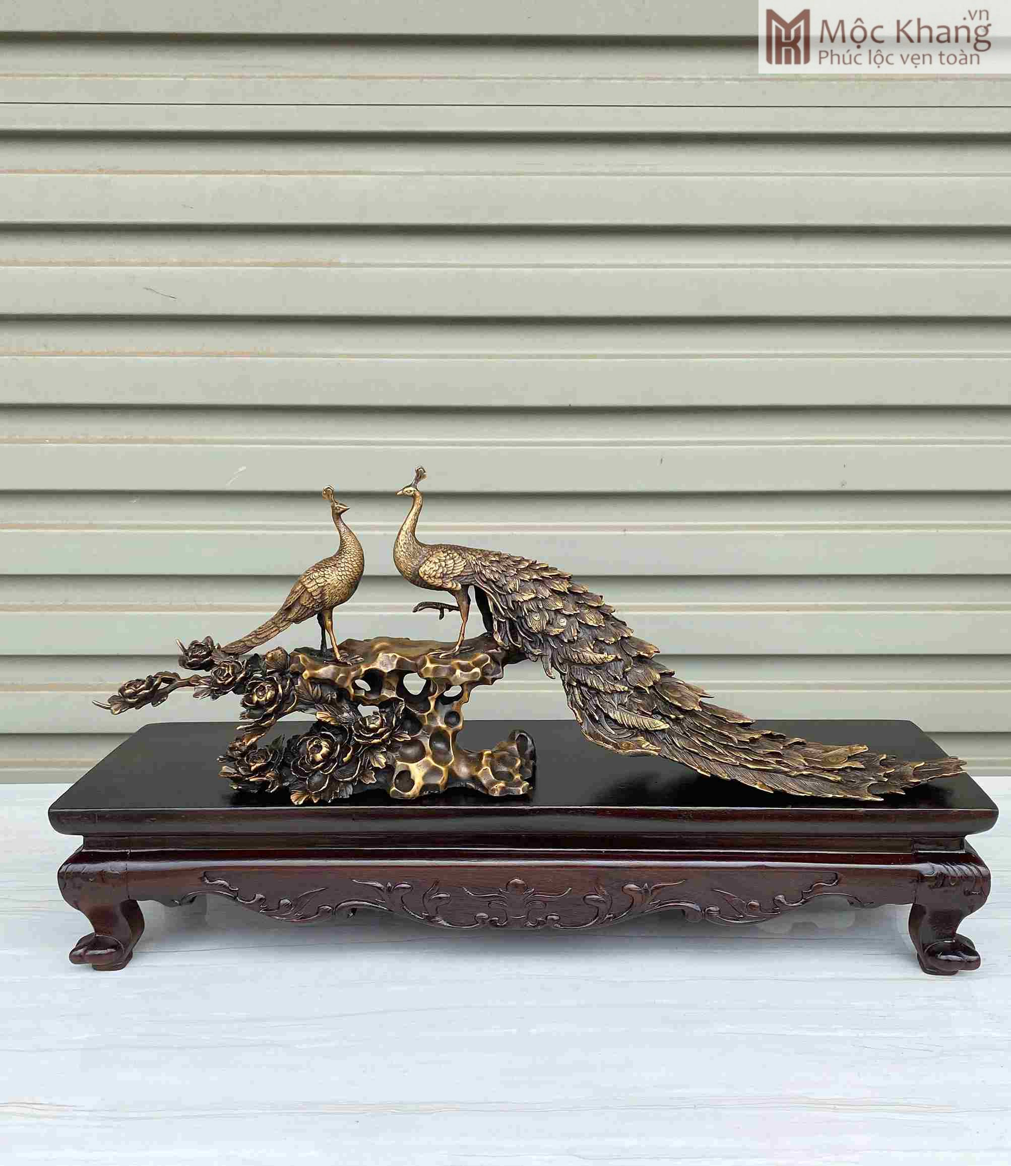 Tượng Phu Thê Viên Mãn Đồng - Mộc Khang