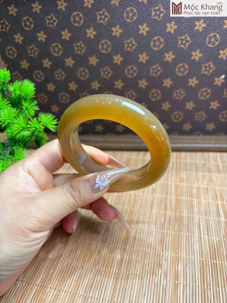 Vòng Bản Mã Não Ni 52 (mm) - Mộc Khang